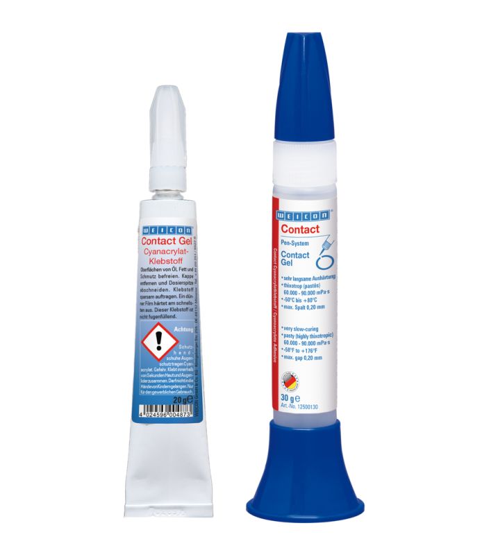 Contact GEL | pasty instant adhesive for porous surfaces | 10018589